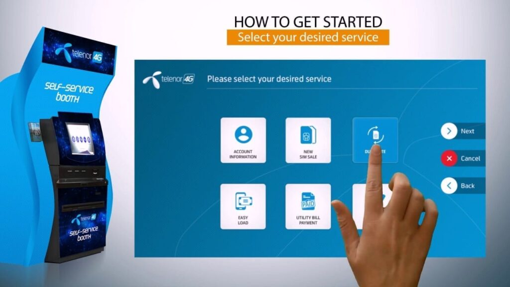 Telenor Pakistan Unveils 24/7 Self-Service Booths